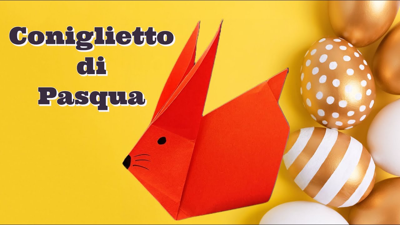 Realizzare un Coniglietto Pasquale senza Carta - Tutorial Facile ...