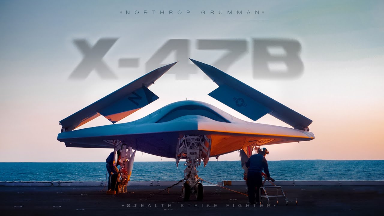 X-47B - Stealth Strike Fighter - YouTube