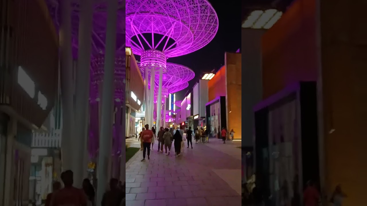 #$ blue water night view... like n subscribe Dubai - YouTube