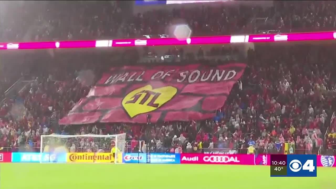 Hundreds of CITY SC fans sign tifo banner before first playoff match ...