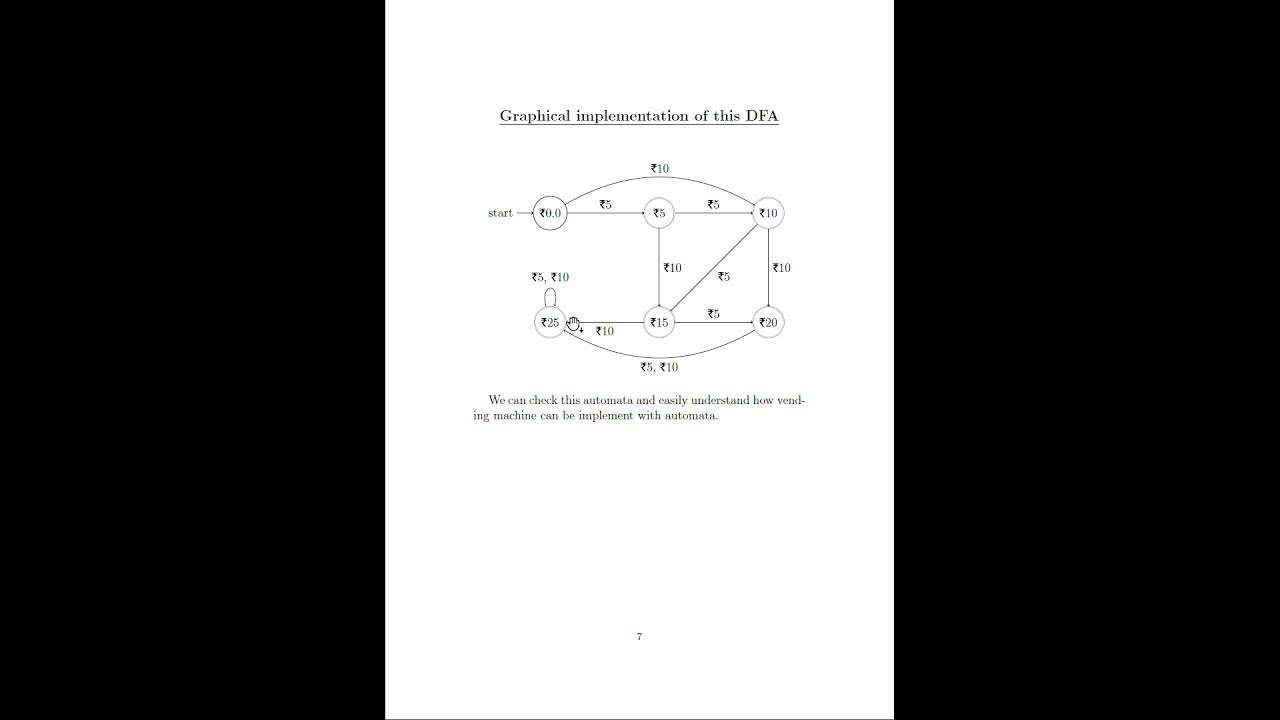 Implementing Vending Machine with help of Finite Automata by 202001452 ...