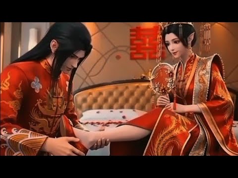 [BTTH] Medusa and xiao yan marrige (cailin) xiaoxiao happy moment 😘| battle though the heaven 
