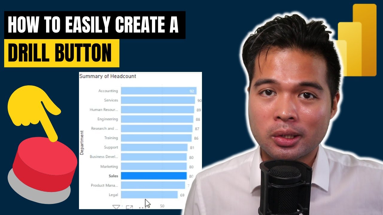 Create A DRILL BUTTON No Code How To Create A Dynamic Drill Button Create A DRILL BUTTON No Code How To Create A Dynamic Drill Button