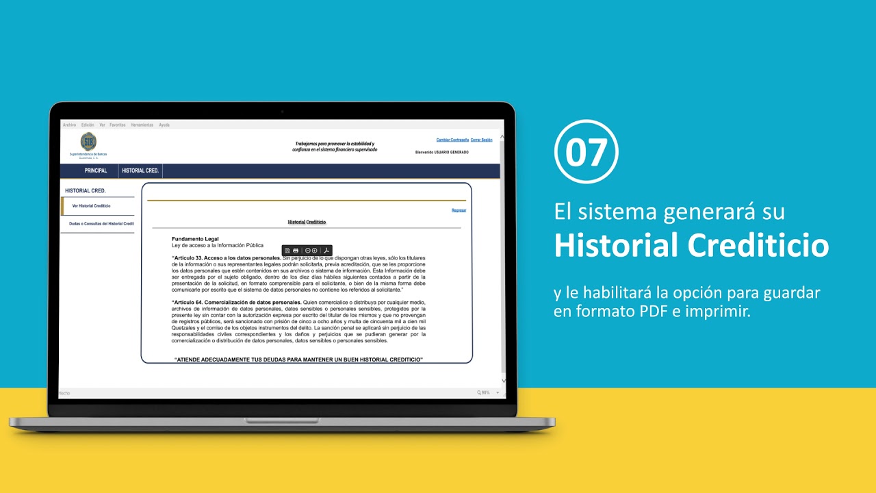 Pasos para consultar su #HistorialCrediticio - YouTube