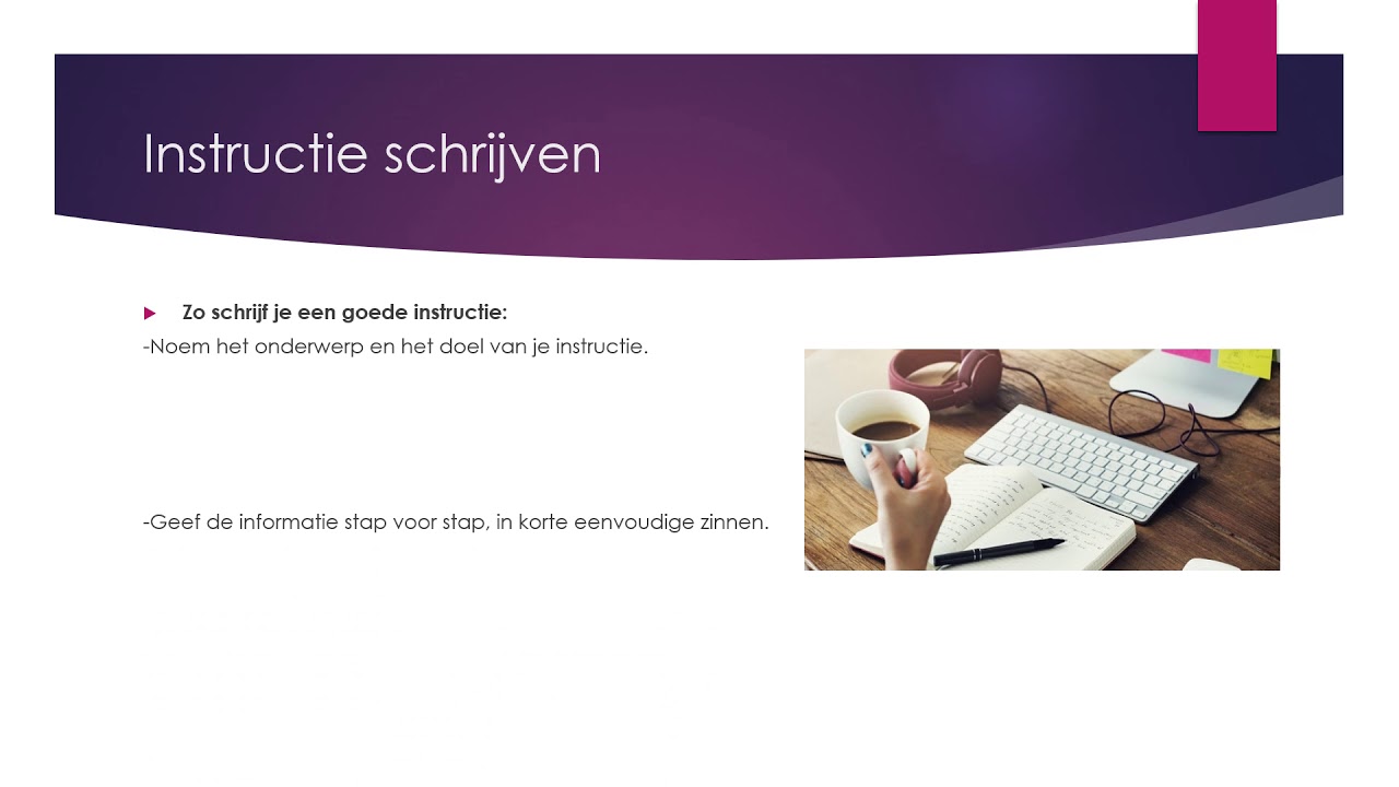 H3 instructie schrijven - YouTube