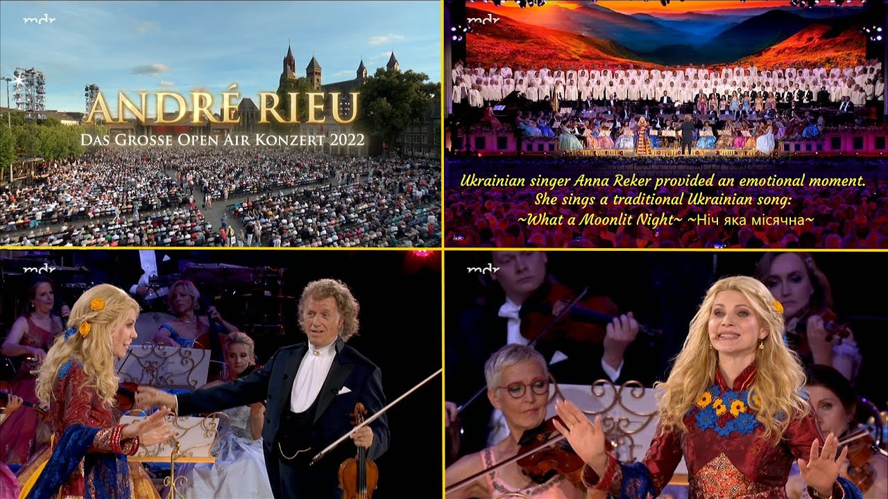 Anna Reker ~What a Moonlit Night~ ~Ніч яка місячна~ - YouTube