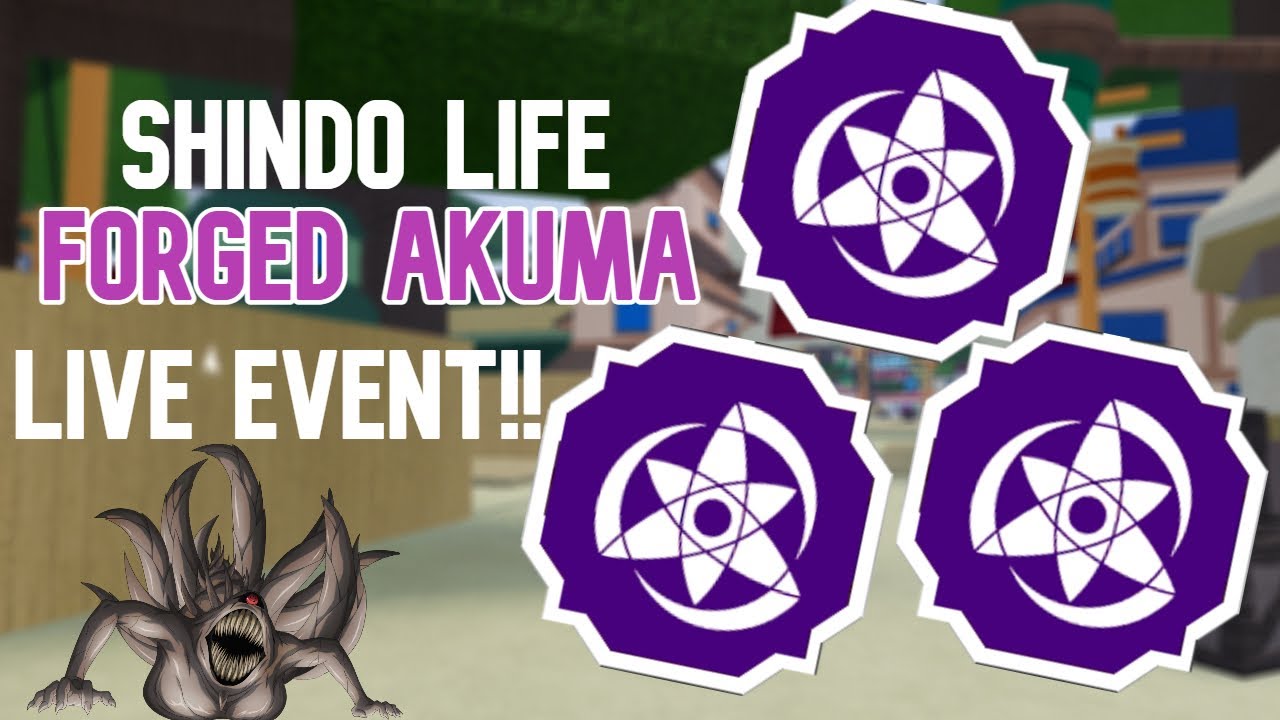 🔴*Live*🔴FORGED AKUMA SHINDO LIFE [LIVE EVENT] - YouTube