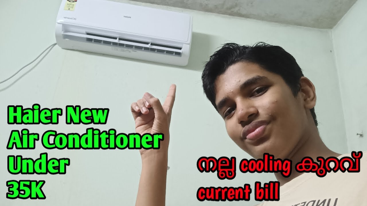 Haier New Air Conditioner I Low budget AC Details I APPUTANSVLOG - YouTube