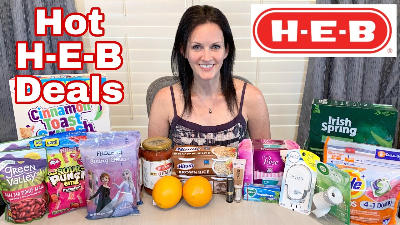 Awesome HEB Deals | HUGE Savings | Week of Sept 8th - YouTube