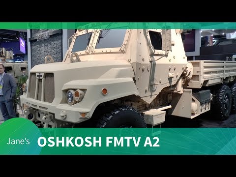 AUSA 2018: Oshkosh FMTV A2 variant and HET update