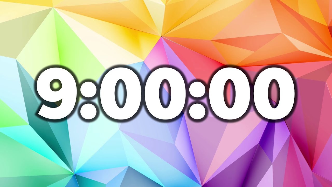 9 Hour Timer - YouTube