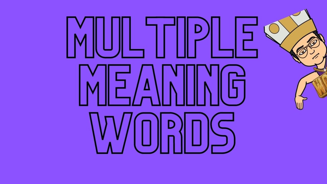 Multiple Meaning Words YouTube multiple-meaning-words-youtube