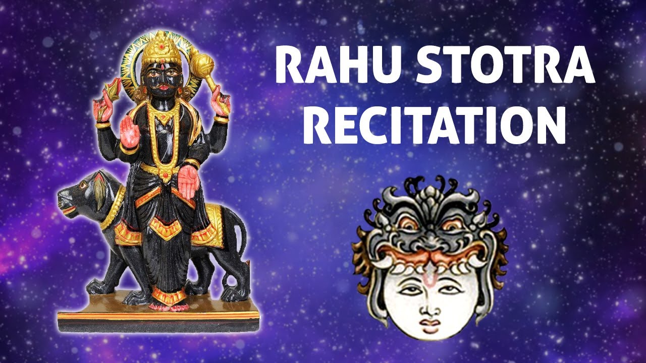Asya Shrirahustotrasya Vamdev |Rahu Stotra Recitation | Melodious ...