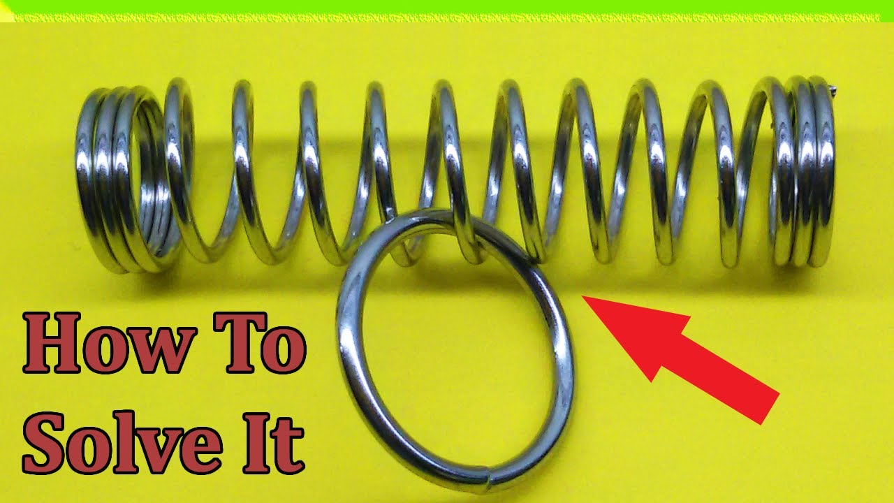 How to Solve Spring and Ring Puzzle | Spring Ring Puzzle Solution | IH ...
