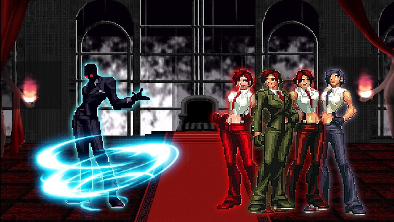 [KOF Mugen] Phantom Oswald Vs Vanessa Team - YouTube