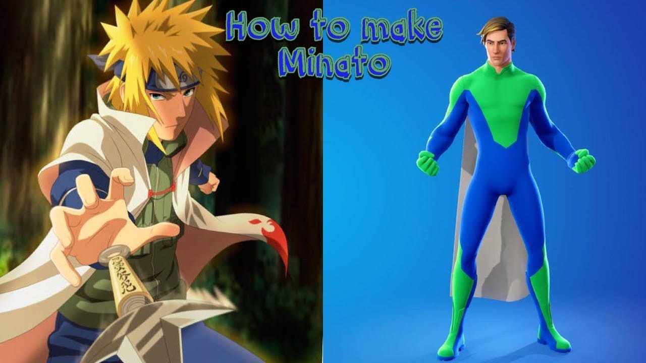 " How To Make Minato " | Fortnite - YouTube