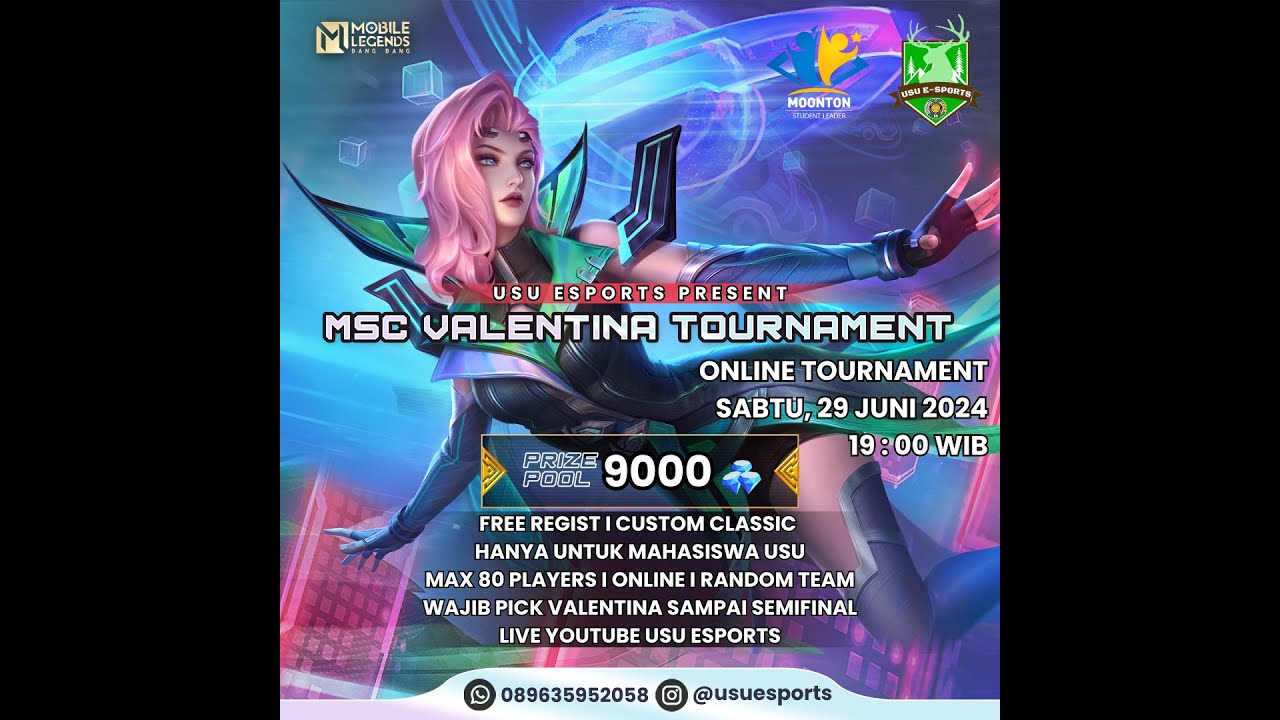 Grand Final MSC Valentina Random Official Tournament USU Esports - YouTube