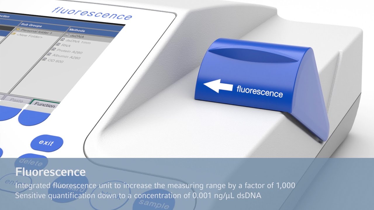 Eppendorf BioSpectrometer® fluorescence - YouTube
