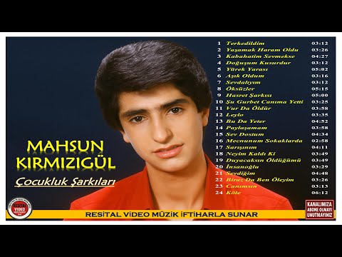MAHSUN KIRMIZIGÜL - ÇOCUKLUK ŞARKILARI (ORİJİNAL CD ve KASET KAYDI FULL ALBÜM)
