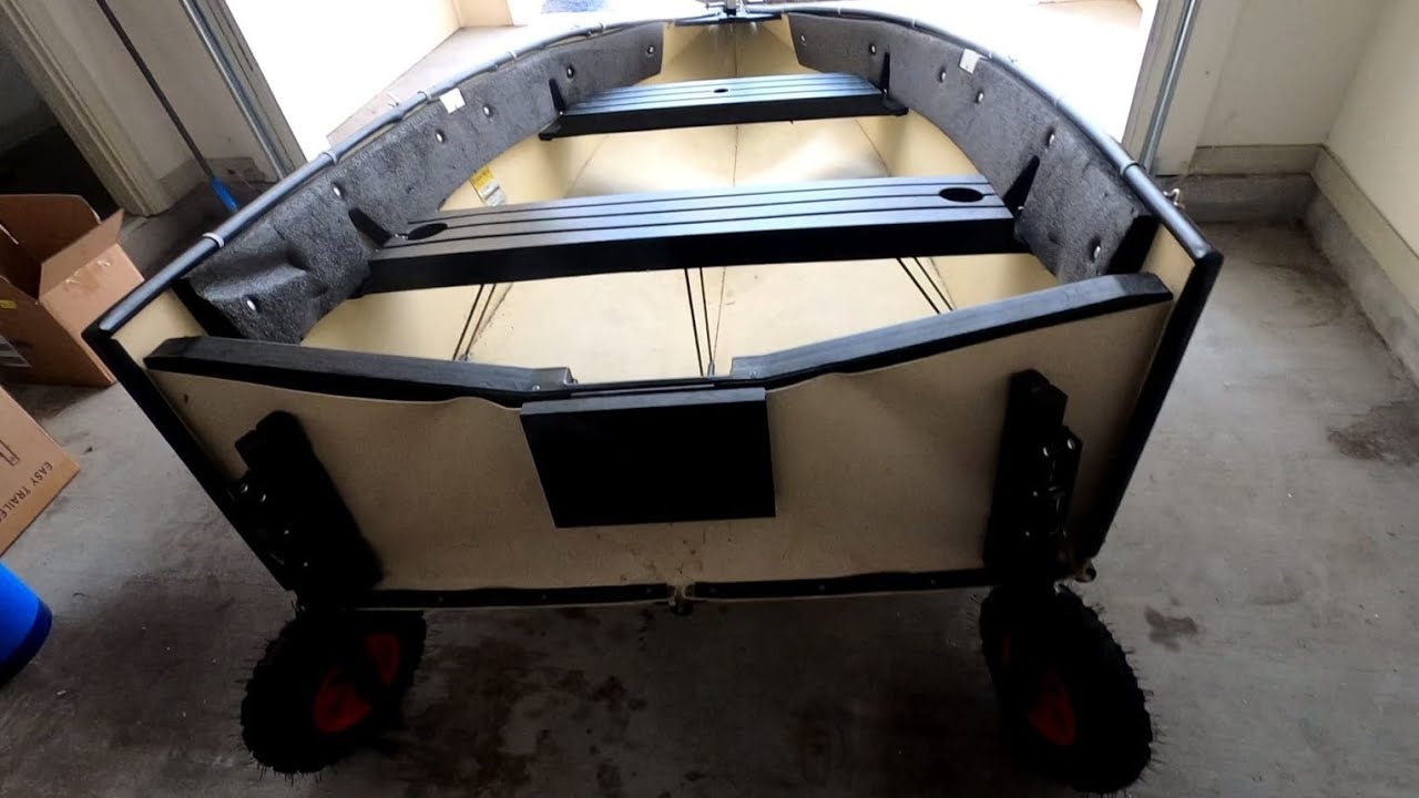 تعديل القارب وقاعدة الكفرات المتحركة | Porta-Bote boat Modifications ...