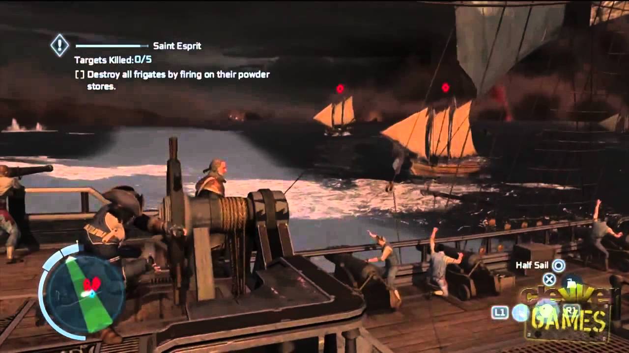 Assassin s Creed 3 Naval Battle Gameplay Details - YouTube