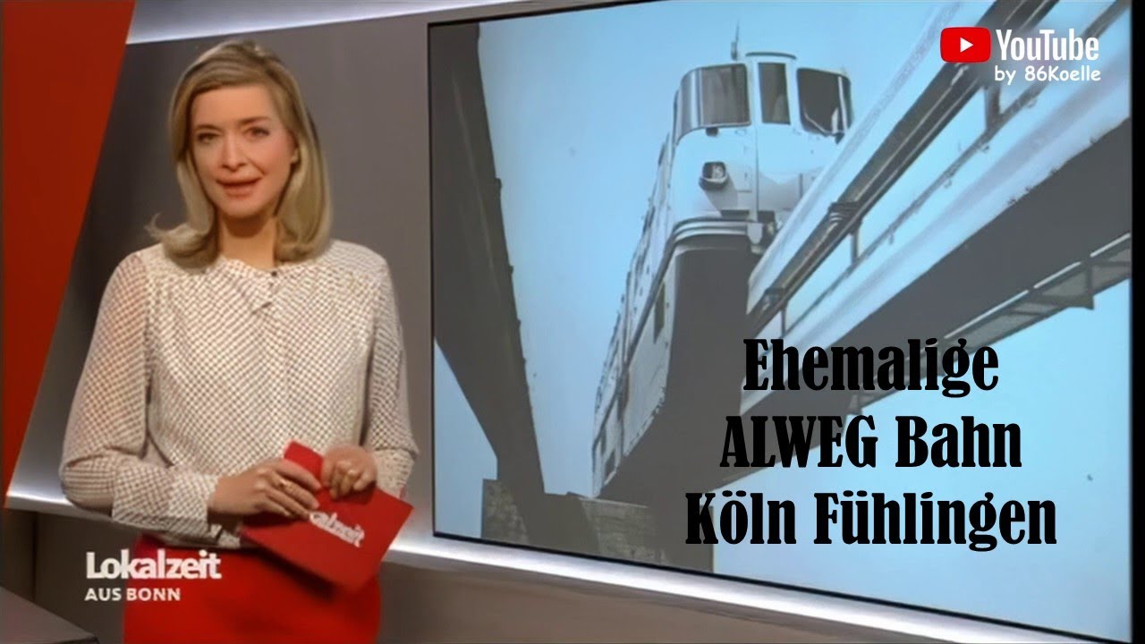 ALWEG Bahn Köln Fühlingen (Bericht Lokalzeit Bonn) - YouTube