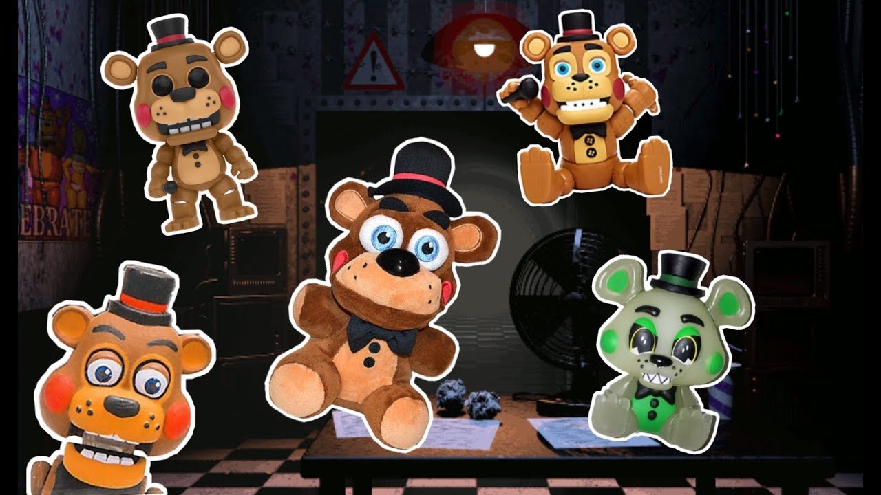 FNAF: Toy Freddy Reviews Official Toy Freddy Merchandise! - YouTube