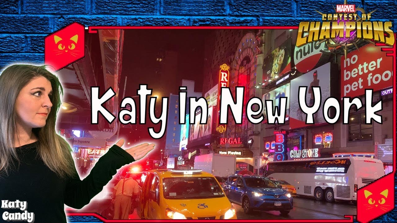 Katy Candy in New York Day 1 Comic Con | Marvel Contest of Champions ...