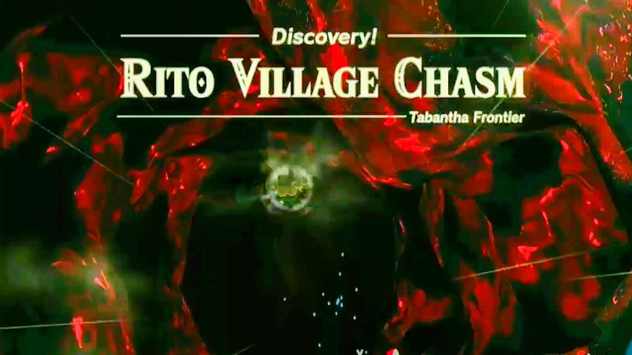 Rito Village Chasm - How to Enter Secret Rito Village Chasm - YouTube