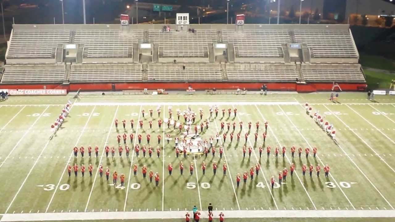 Austintown Fitch Band at YSU 11-1-2013 - YouTube