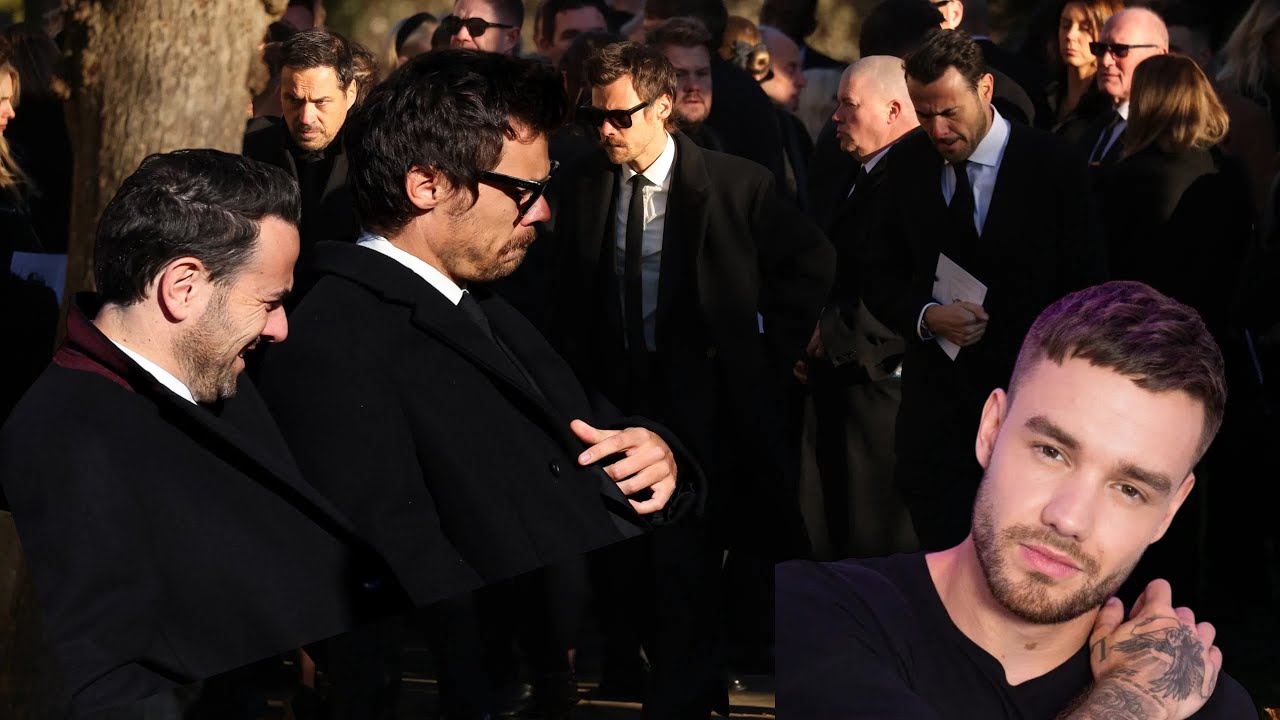 One Direction Band Members Arrive At Church To Attend Liam Payne ...