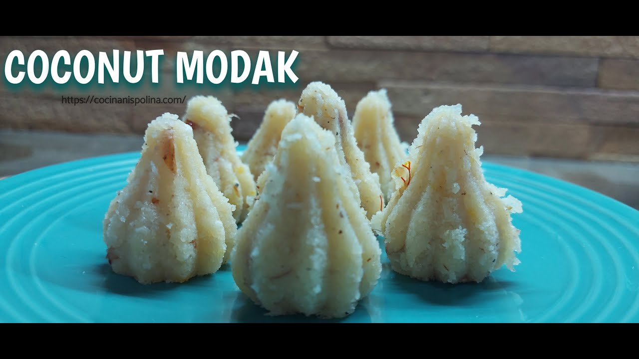 Easy Coconut Modak | Fresh Coconut Modak Recipe | Ganesh Chaturthi ...