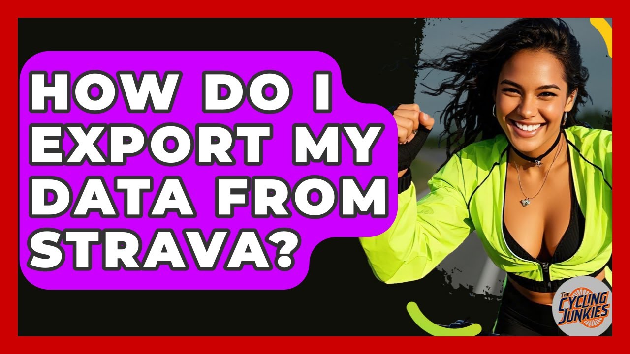 How Do I Export My Data From Strava? - The Cycling Junkies - YouTube