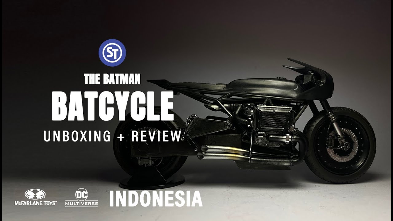 Review Batcycle | The Batman 2022 | MCFARLANE TOYS INDONESIA - YouTube