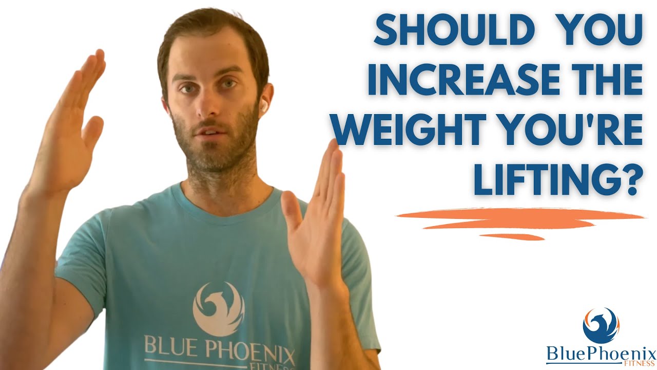 When Should You INCREASE The Weight Your Lifting (for BEGINNERS) - YouTube