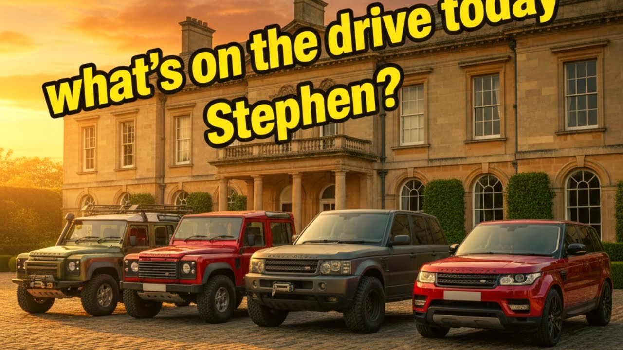 Whats on the drive today Stephen? A Fleet Update. - YouTube