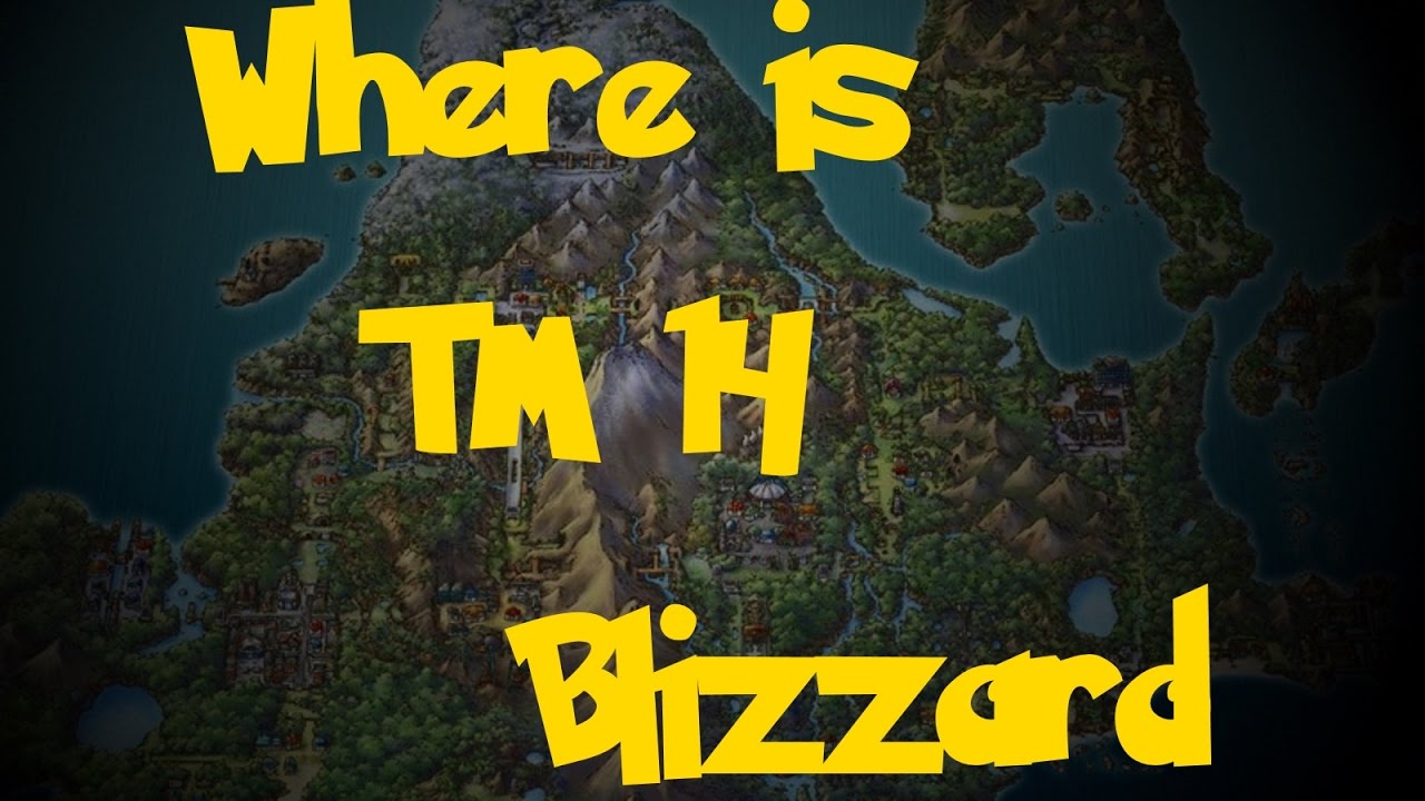 Where Is: TM 14 - Blizzard (Location 2) (Pokemon Diamond/Pearl/Platinum ...