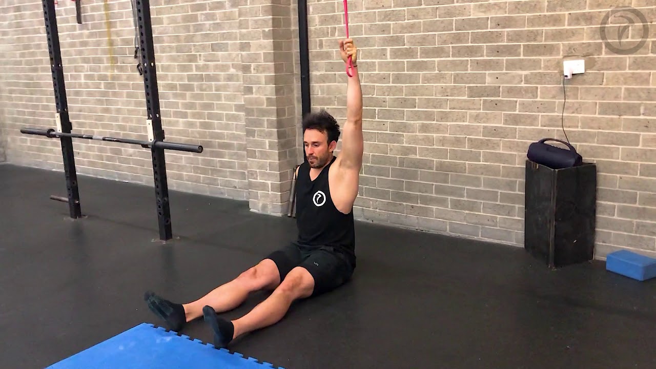 Seated Band Pulldowns (Single Arm) - YouTube