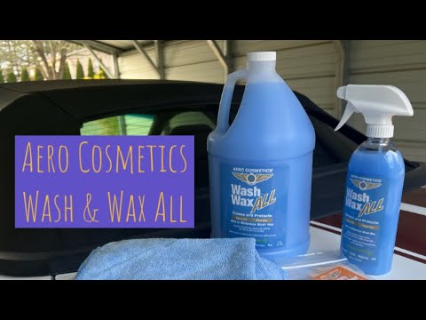 Aero Cosmetics Wash & Wax All- for all your vehicle detailing needs ...