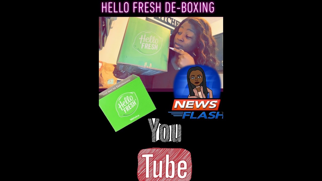 Hello Fresh De-Boxing - YouTube