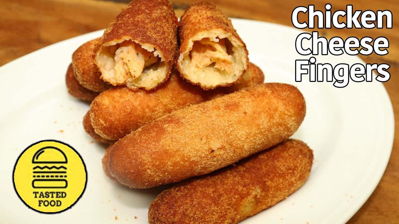CHICKEN CHEESE FINGERS RECIPE | EASY CHICKEN RECIPES | HOW TO MAKE ...