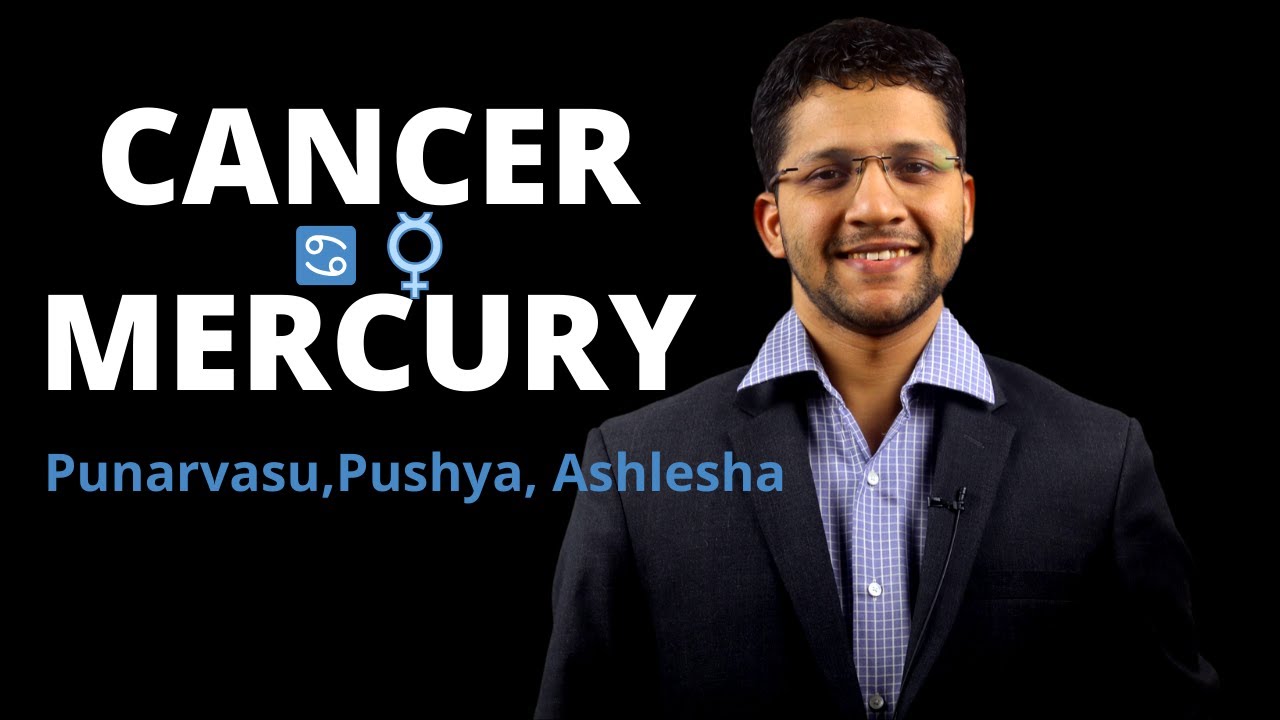 Mercury in Cancer Sign Vedic Astrology - YouTube