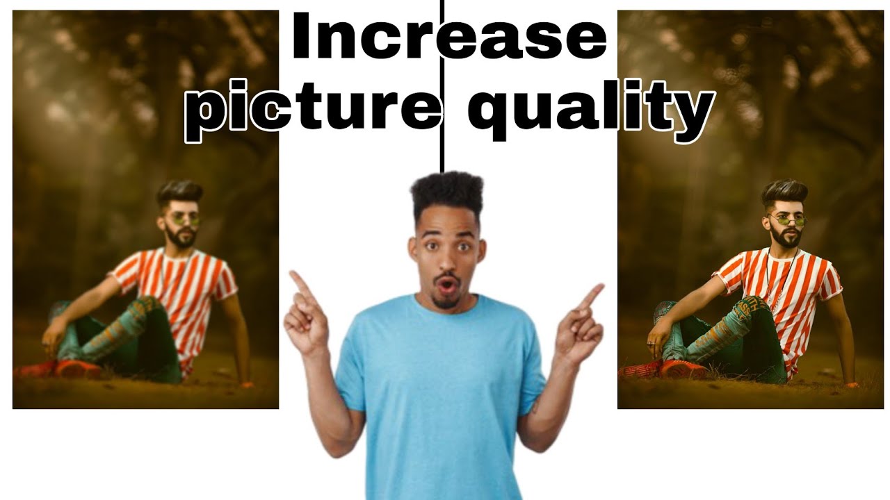 How to increase photo quality in picsart #picsart - YouTube
