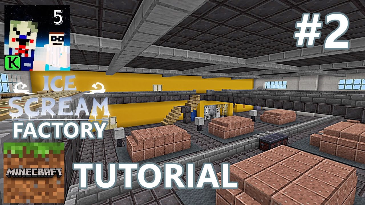 Ice Scream Rod's Factory Minecraft Tutorial Part 2 #minecraft # ...