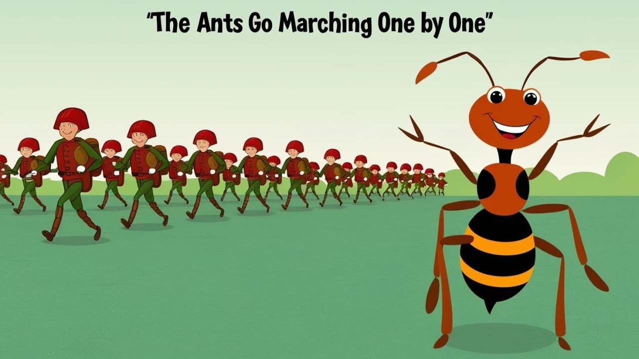 The Ants Go Marching | Kids Song | - YouTube