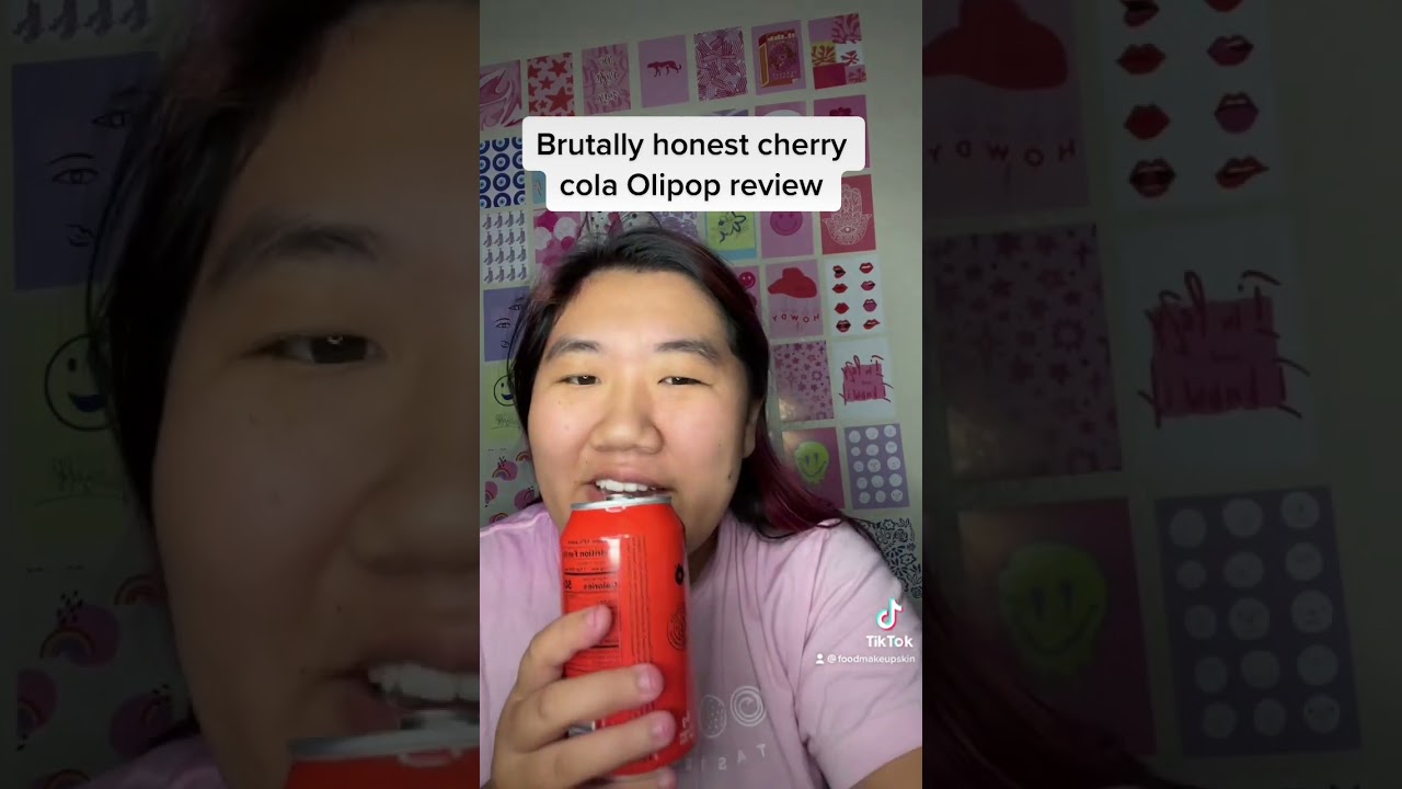 Cherry cola Olipop review - YouTube