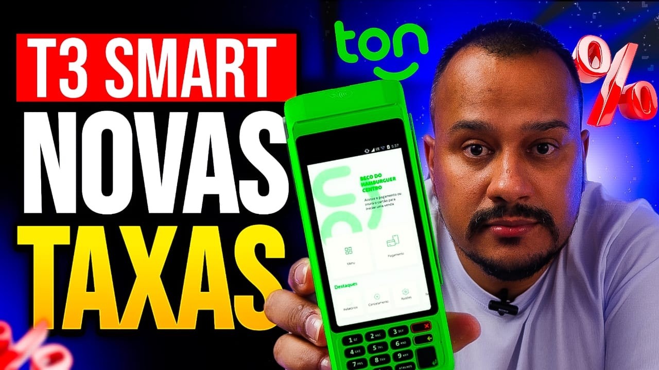 Maquininha TON T3 SMART ULTRA é Boa? Plano TON ULTRA tem a MENOR TAXA do Ton? [CONTEI TUDO ...