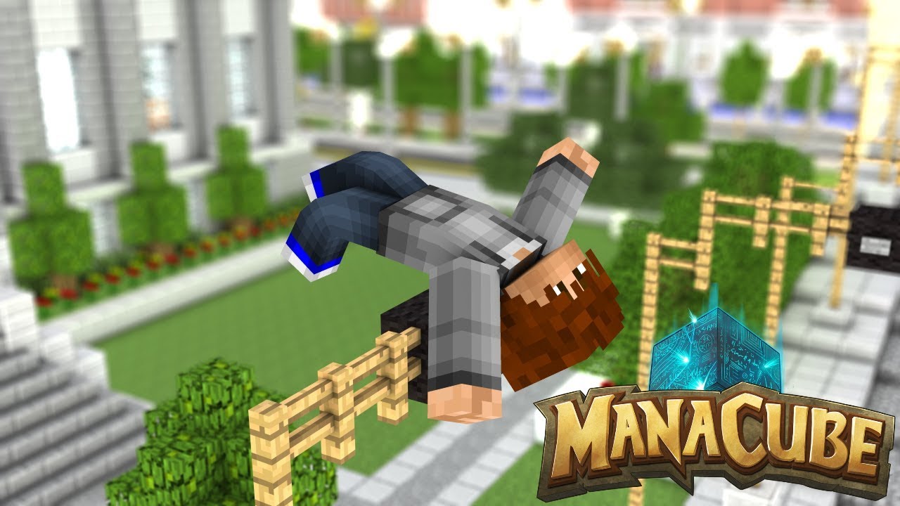 INSANE PARKOUR GRIND IN MANACUBE ?! (Minecraft Funny Moments) - YouTube