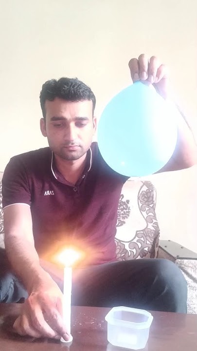 Fire water balloon candle experiment #scienceexperiment #science #shortvideo #experiment #shorts ...
