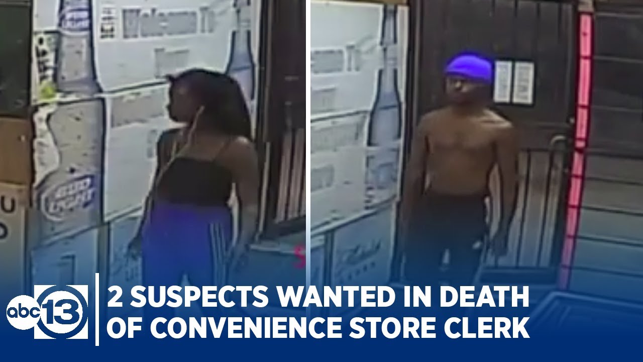 New video shows 2 suspects wanted in death of convenience store worker ...